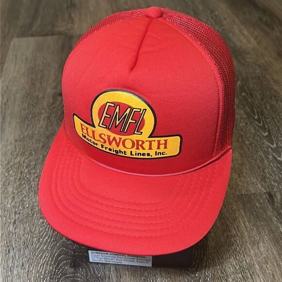 American Vintage | Accessories | Ellsworth Freight Liner Snapback Hat ...